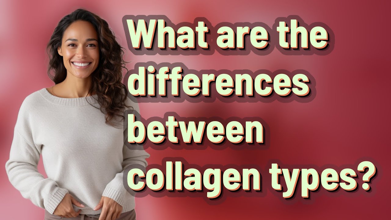 What are the differences between collagen types? - YouTube