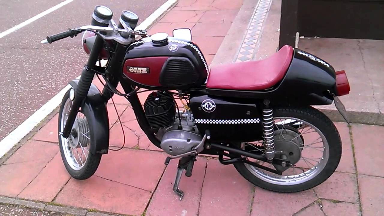 MZ TS 125 CAFE RACER - YouTube