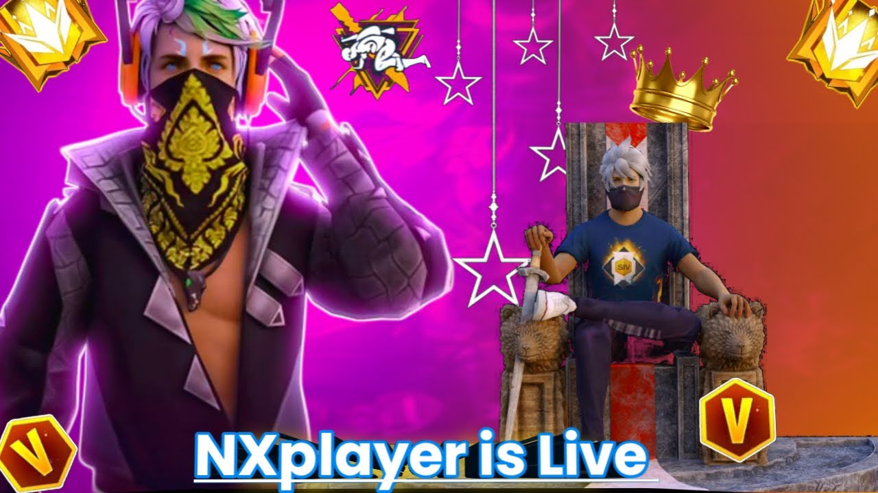 Free Fire With NXplayer is Live 📸 #freefire #freefirelive #livevideo # ...