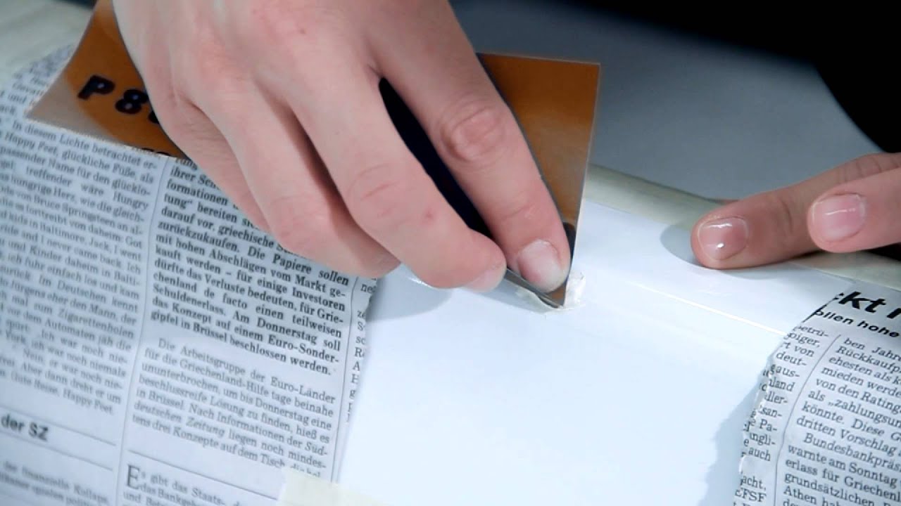 Cramer - Perfekt reparieren mit Reperatur-Set - YouTube