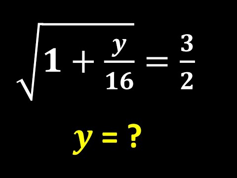 Math olympiad algebra problem|Square root math|Find the value of x|Exponential math problem|math ...