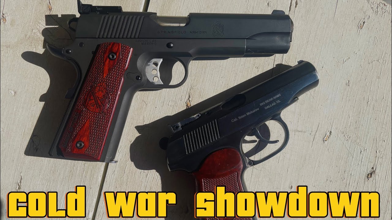 Cold War Era Service Pistols: A Quick Look At The Makarov Vs. 1911 ...