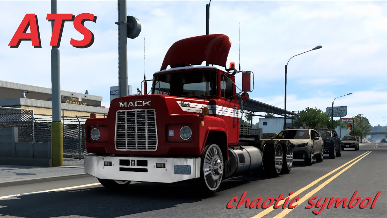 American Truck Simulator / Mack R 525hp 12speed Transmission - YouTube