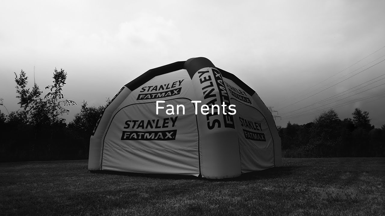 Fan Tent | Inflatable Tent with Fan | made by INVENTINI - YouTube