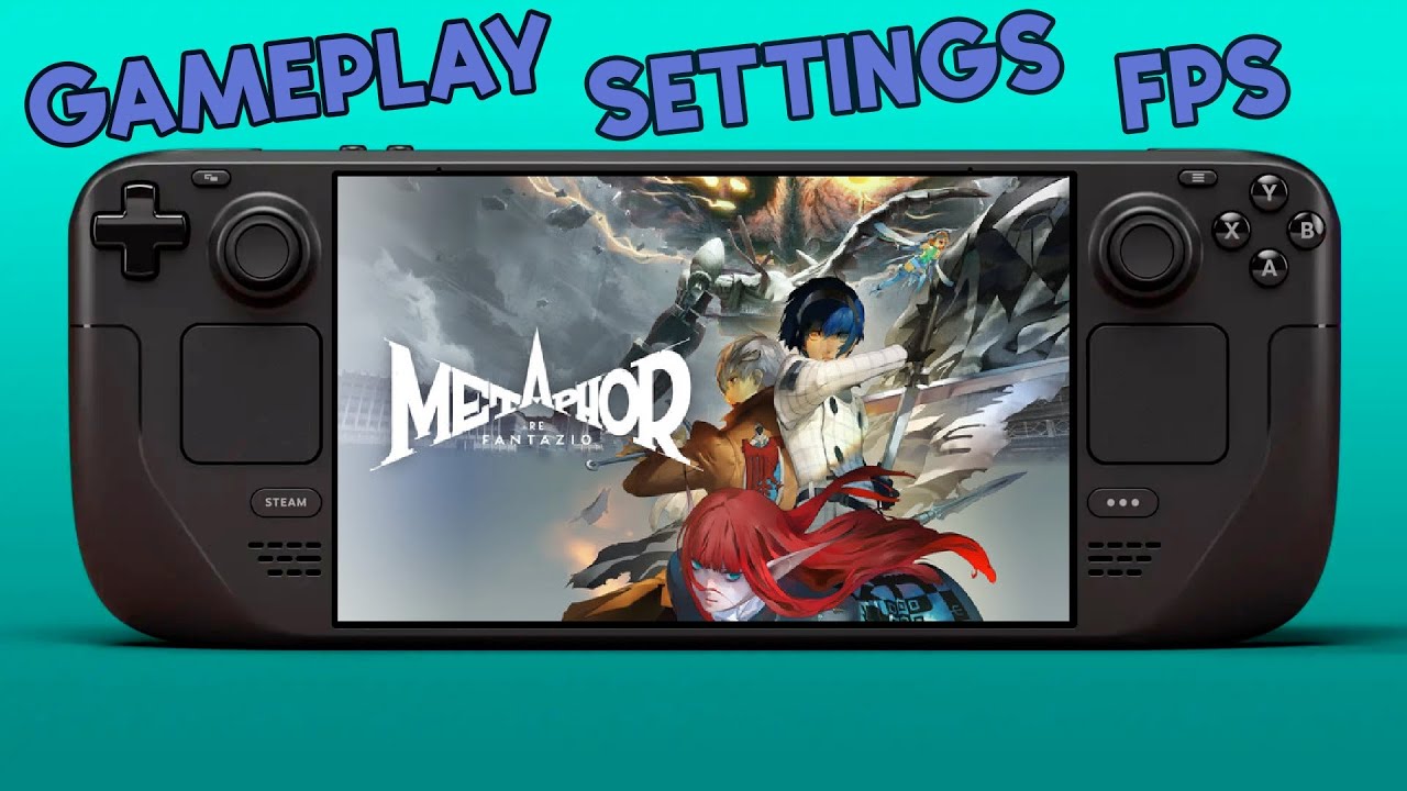 Metaphor: ReFantazio на Steam Deck (Gameplay | Framerate | Тест FPS ...