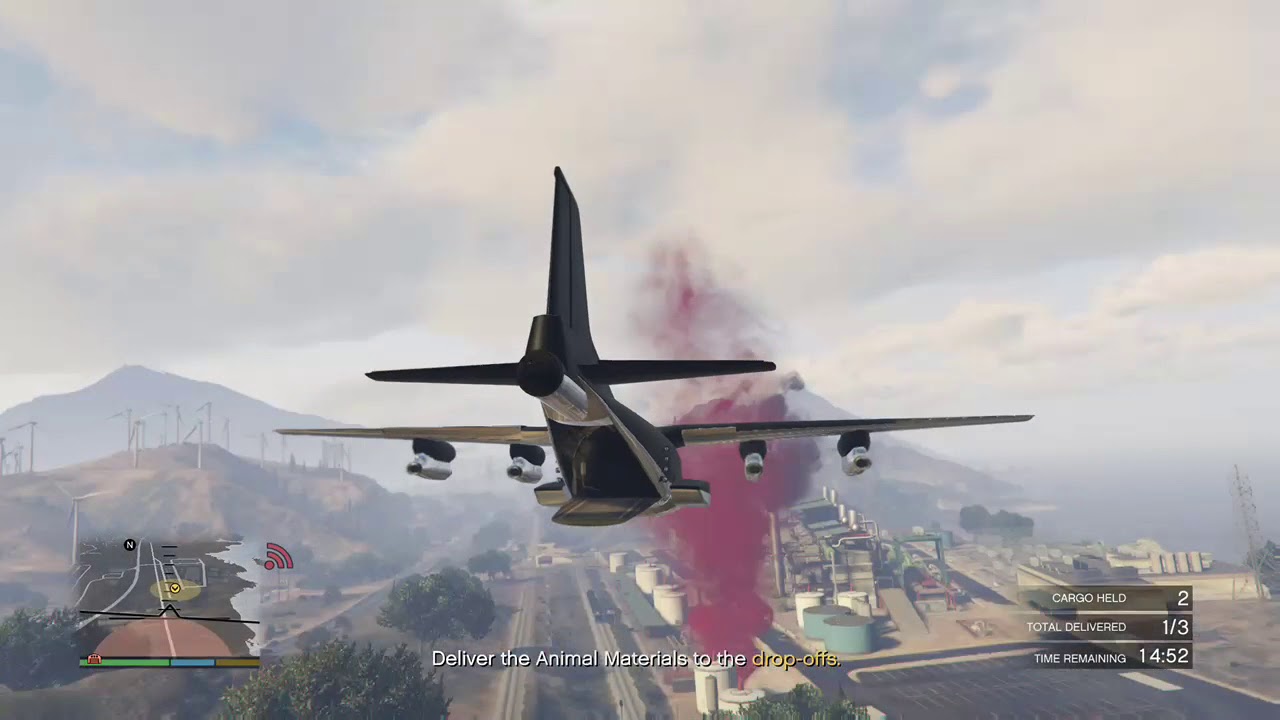 GTA V Bombushka Hangar delivery - YouTube