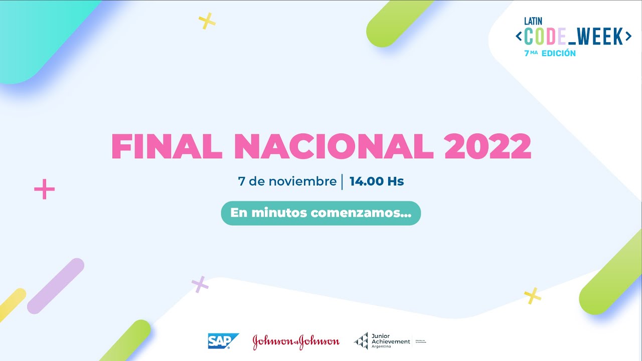 Latin Code Week | Final nacional 2022 - YouTube