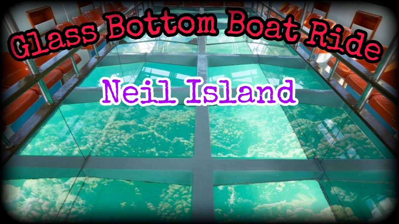 Glass Bottom Boat Ride | Complete Underwater View | Neil Island 🏝️ ...