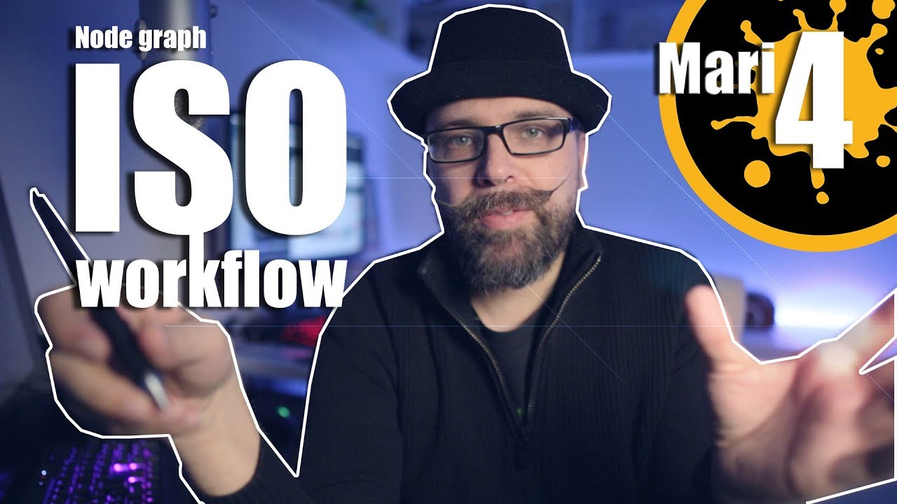 Mari 4 Node Graph | ISO and mask techniques for texturing and look ...