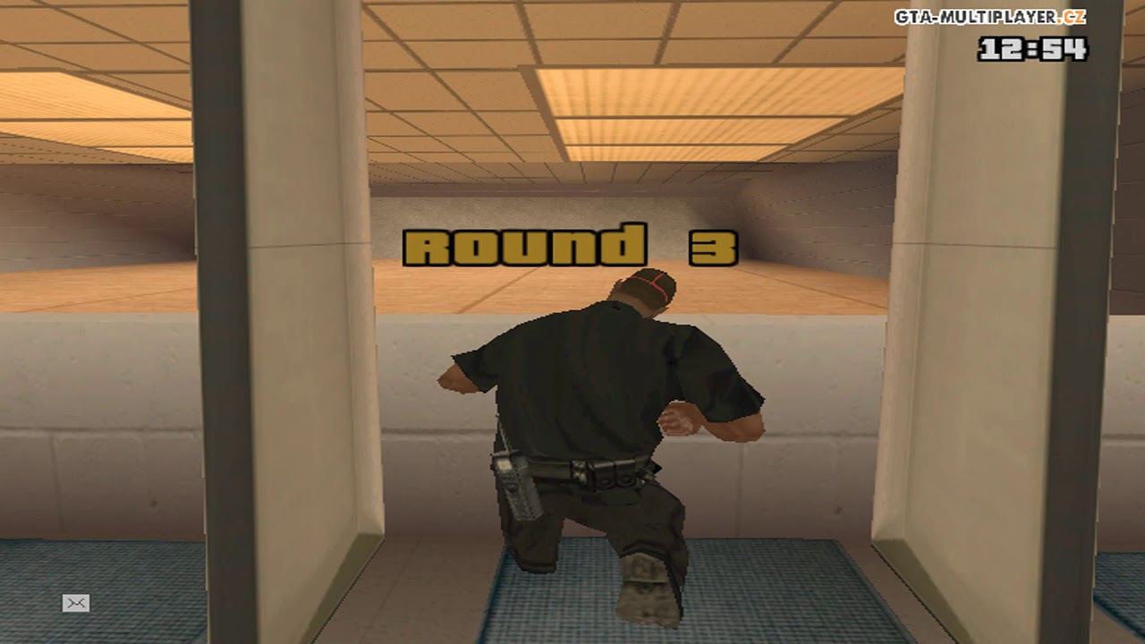 gta samp part 30 : win in shooting range - YouTube