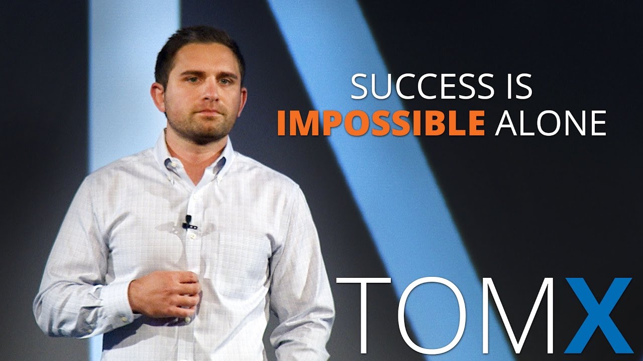 Success is Impossible Alone | Byron Lazine | TomX 2016 - YouTube