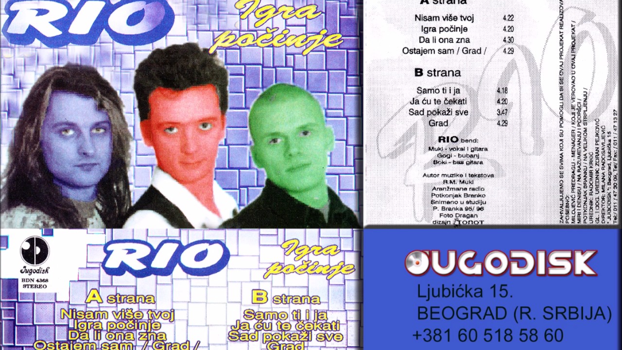 Grupa RIO - Ja cu te cekati - (Audio 1996) - YouTube