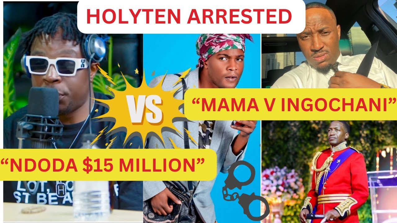 HOLYTEN facing LAWSUITS and ARREST after DJ OLLAH podcast - YouTube