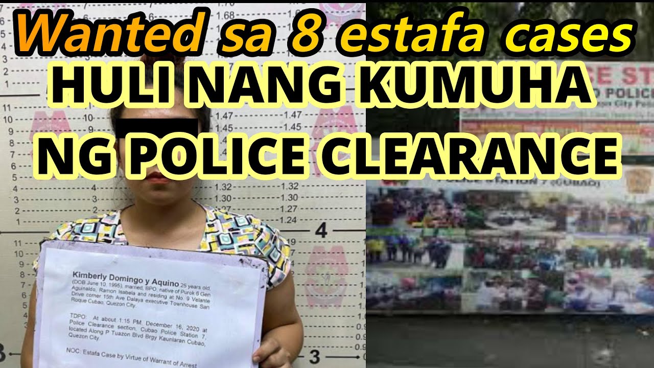 BABAENG WANTED SA 8 ESTAFA CASES, TIKLO NANG SUBUKANG KUMUHA NG POLICE ...