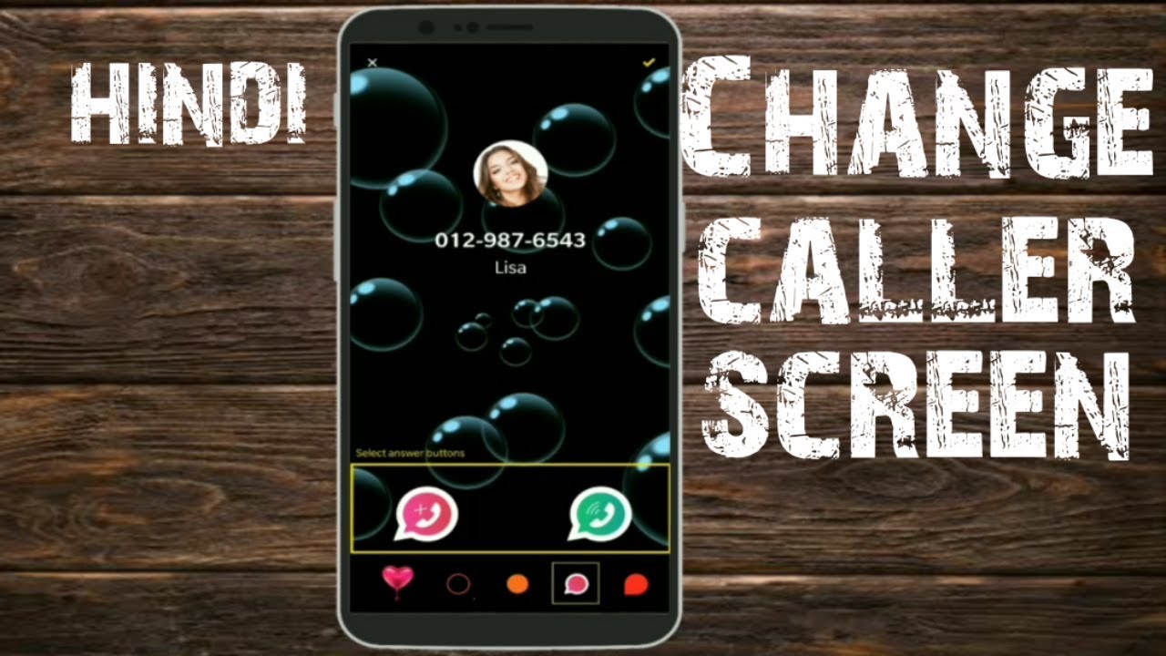 How to change caller ID screen in Android - YouTube