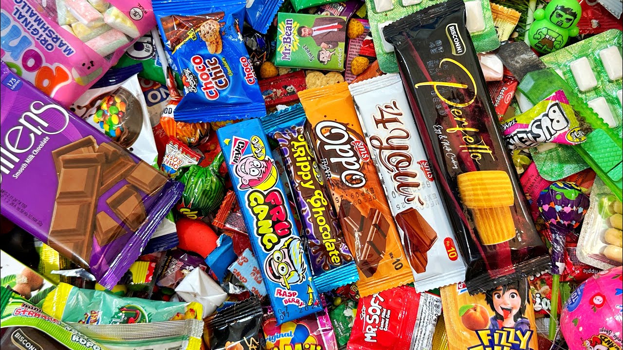 Trippy chocolates & FRU gang chewy candy | perfecto cookies crunchy ...