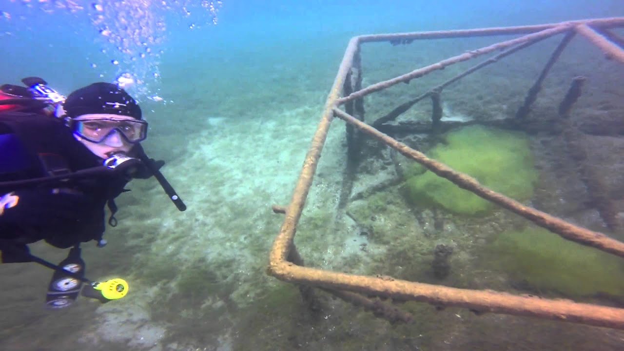 Scuba Diving Higgins Lake, South King Road, Sept 18, 2015 - YouTube