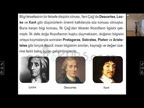 nettekurs.com Online TYT Kursu Felsefe Dersleri - 3 / Bilgi Felsefesi