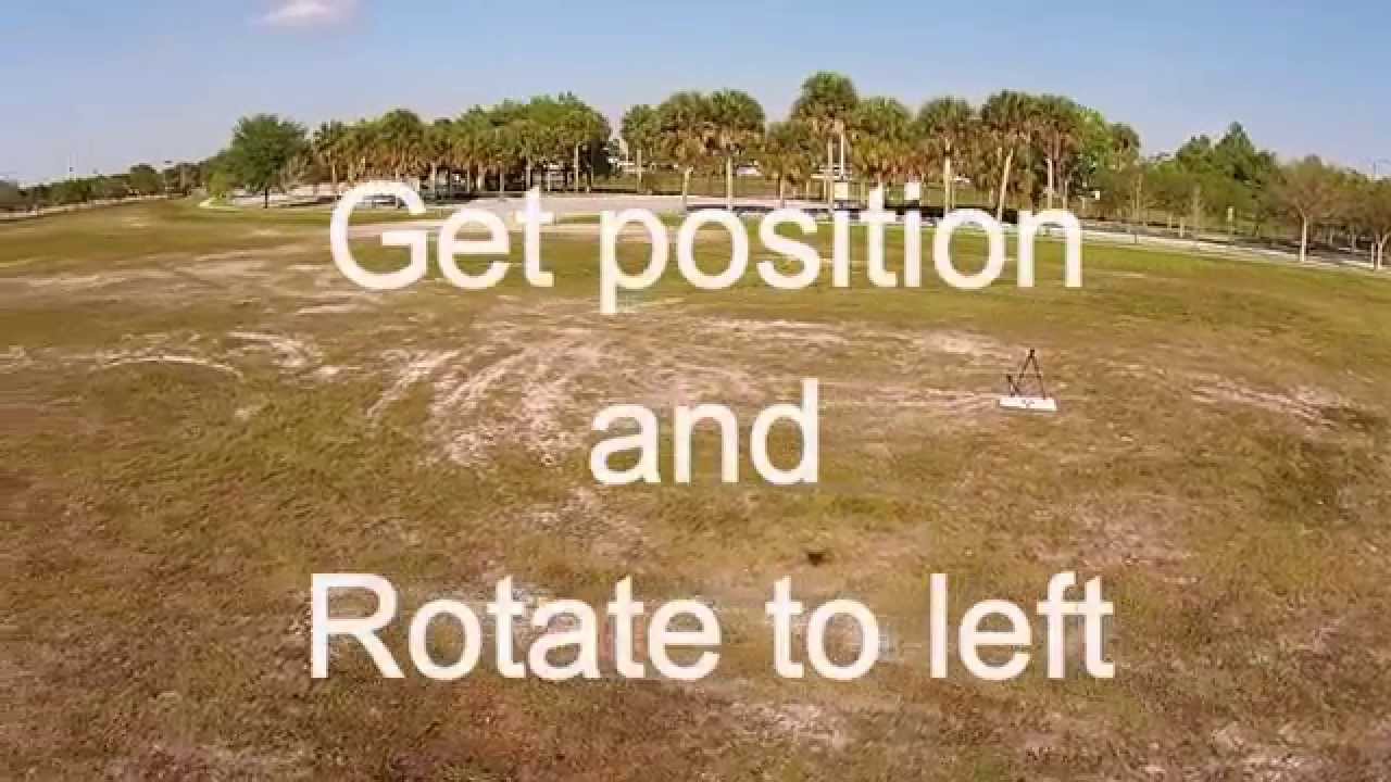 How to fly a perfect circle around an object with your RC drone - YouTube