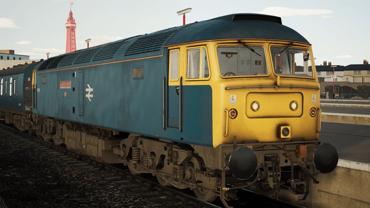 Mailing the Class 47 | Blackpool Branches | Train Sim World 4 - YouTube