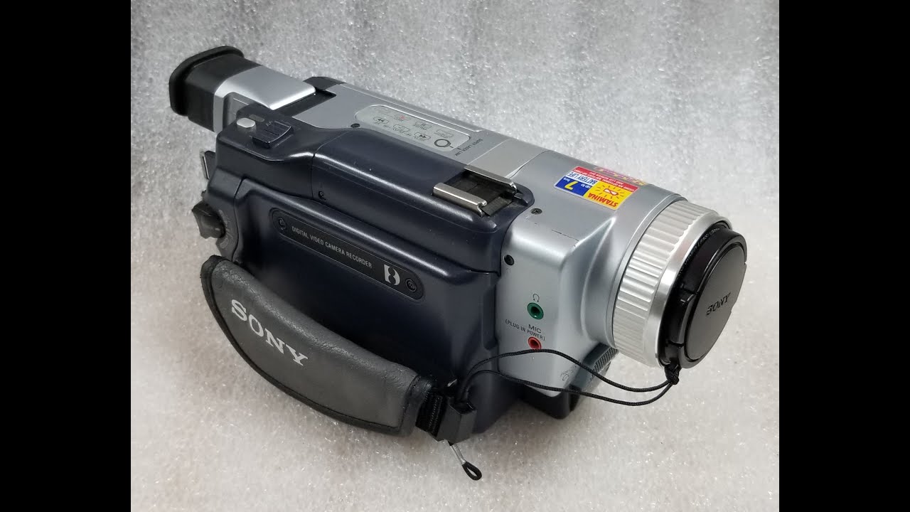 SONY MODEL NO DSR TRV730 CAMCORDER - YouTube
