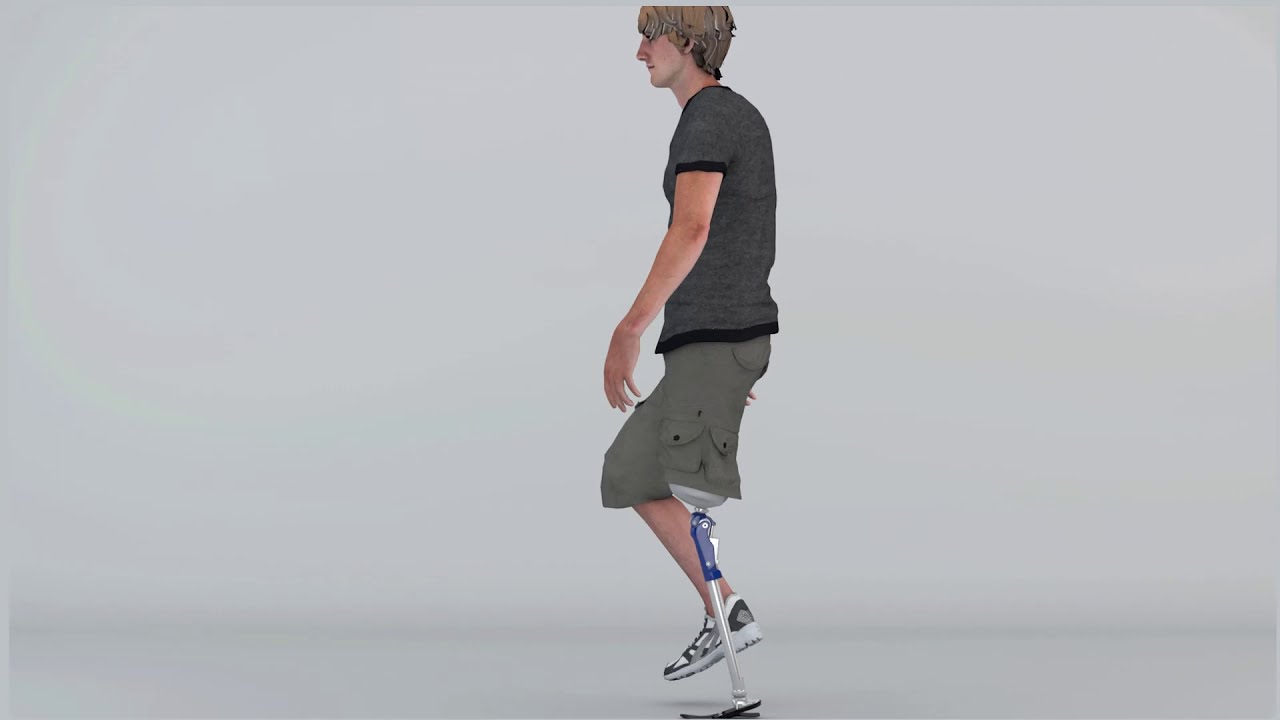 TEDRA PNEUMATIC MONOCENTRIC KNEE JOINTS with FRICTIONAL LOCK - YouTube