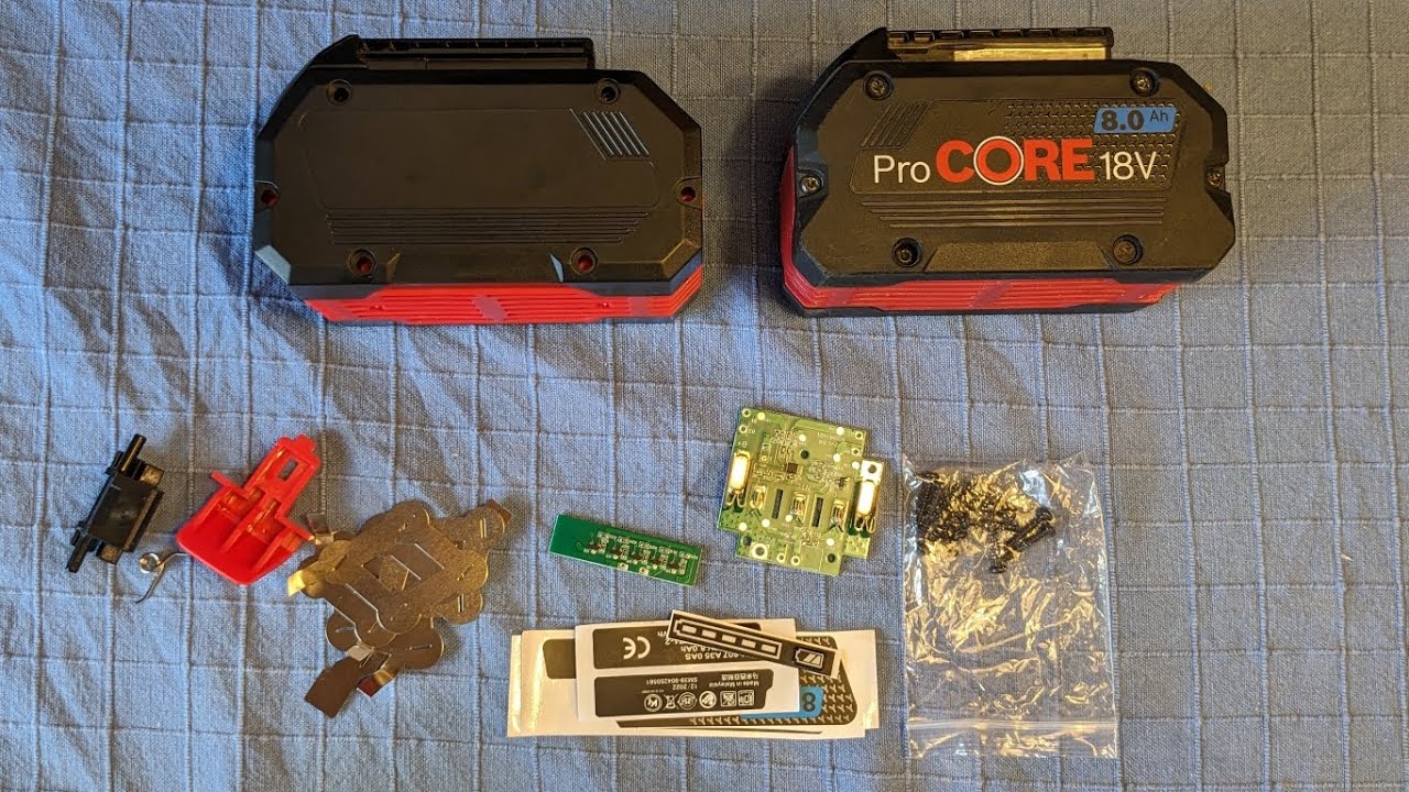 Bosch ProCORE 18V DIY Battery kit overview - YouTube