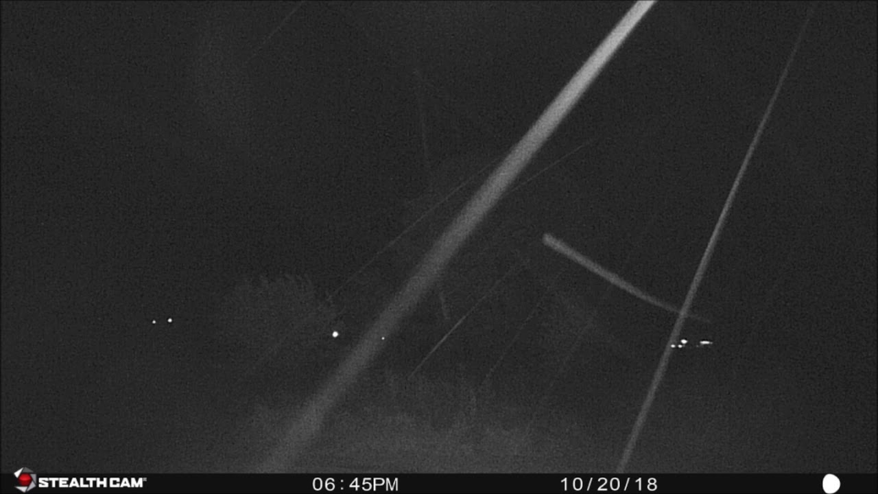 My Movie trail cam pics of UFO,angel,beams of light - YouTube