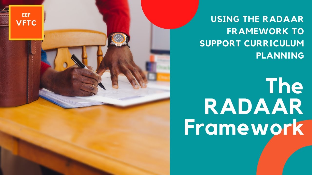 Using the RADAAR framework to support curriculum planning - YouTube