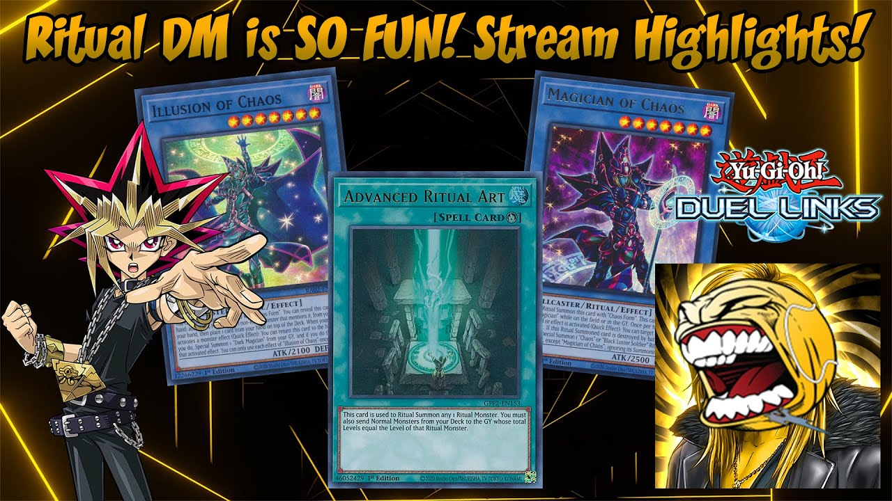 Ritual DM is SO FUN! Stream Highlights No.1 [Yu-Gi-Oh! Duel Links ...