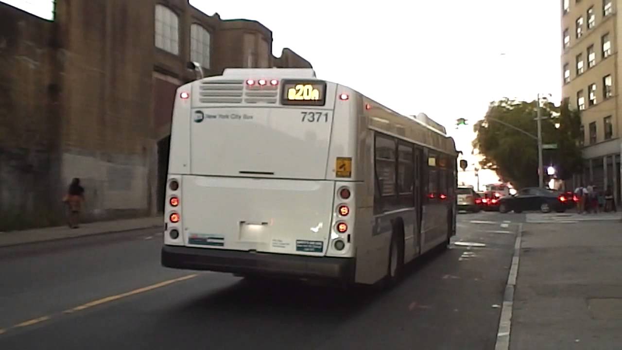 720p⁶⁰ NYCT Bus: New Flyer Xcelsior XD40 7371 Q20A Bus on Archer Avenue ...