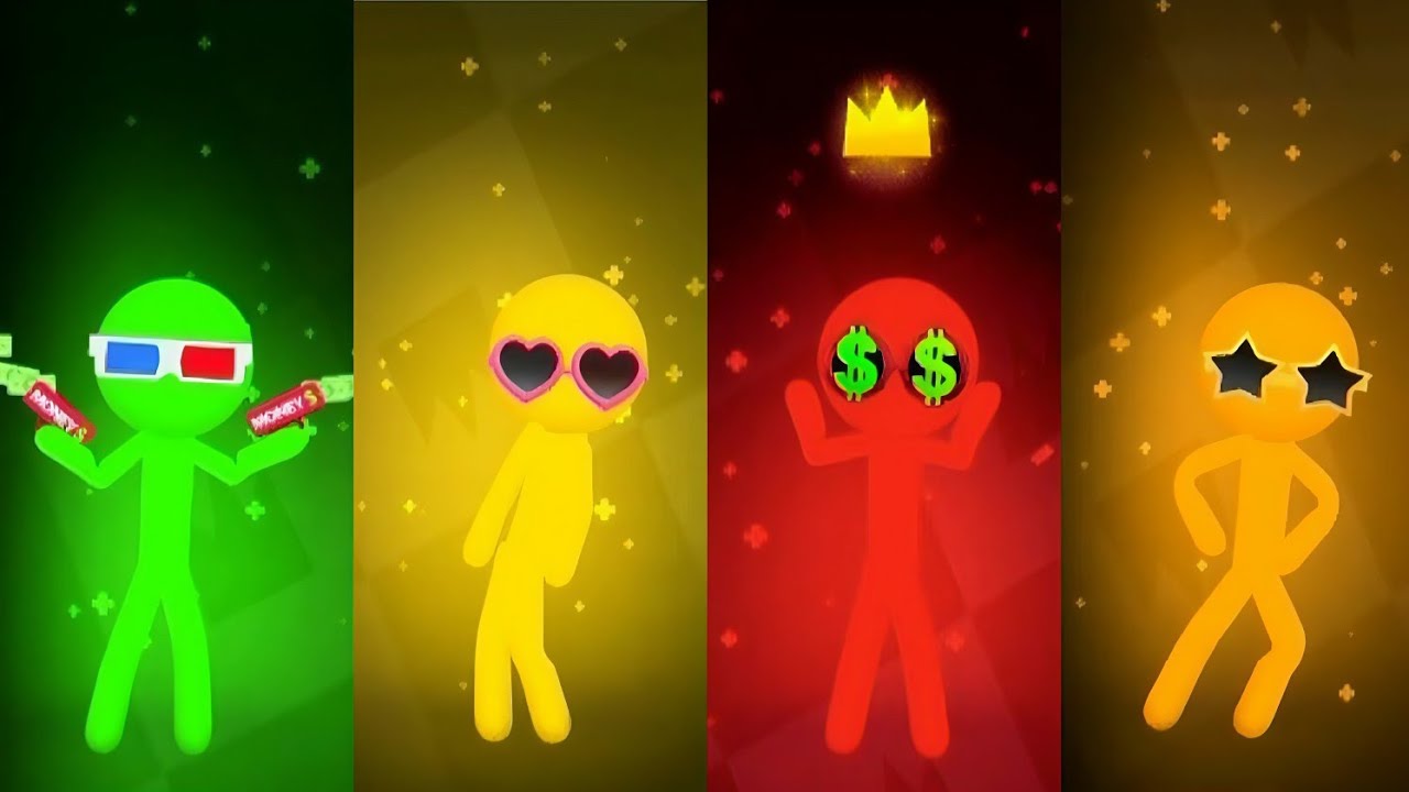 Stickman Party 1234 player - Ultimate Fun Multiplayer Game | Mr Oscar # ...
