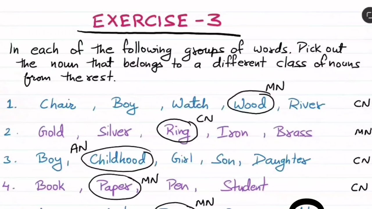 Exercise 3 - YouTube