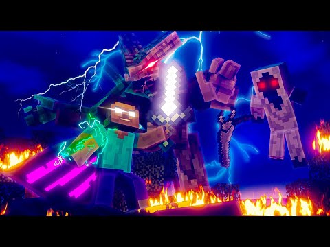 Herobrine Vs entity 303 - Alex And Steve Life (Minecraft Animation) #minecraft