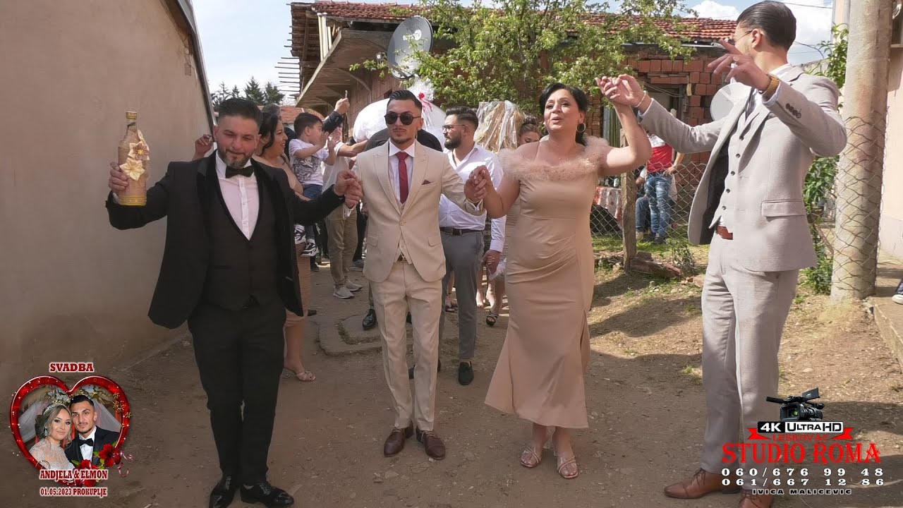 SVADBA po mladu ANDJELA & ELMON PART2 - 01.05.2023 PROKUPLJE-STUDIO ROMA IVICA LESKOVAC - YouTube