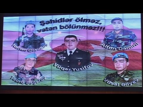 Şemkirli Şehid ailelerine medallar teqdim olundu