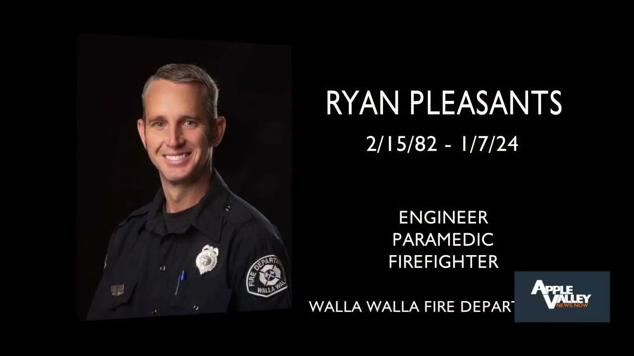Walla Walla Fire Dept., community honors life & legacy of firefighter ...