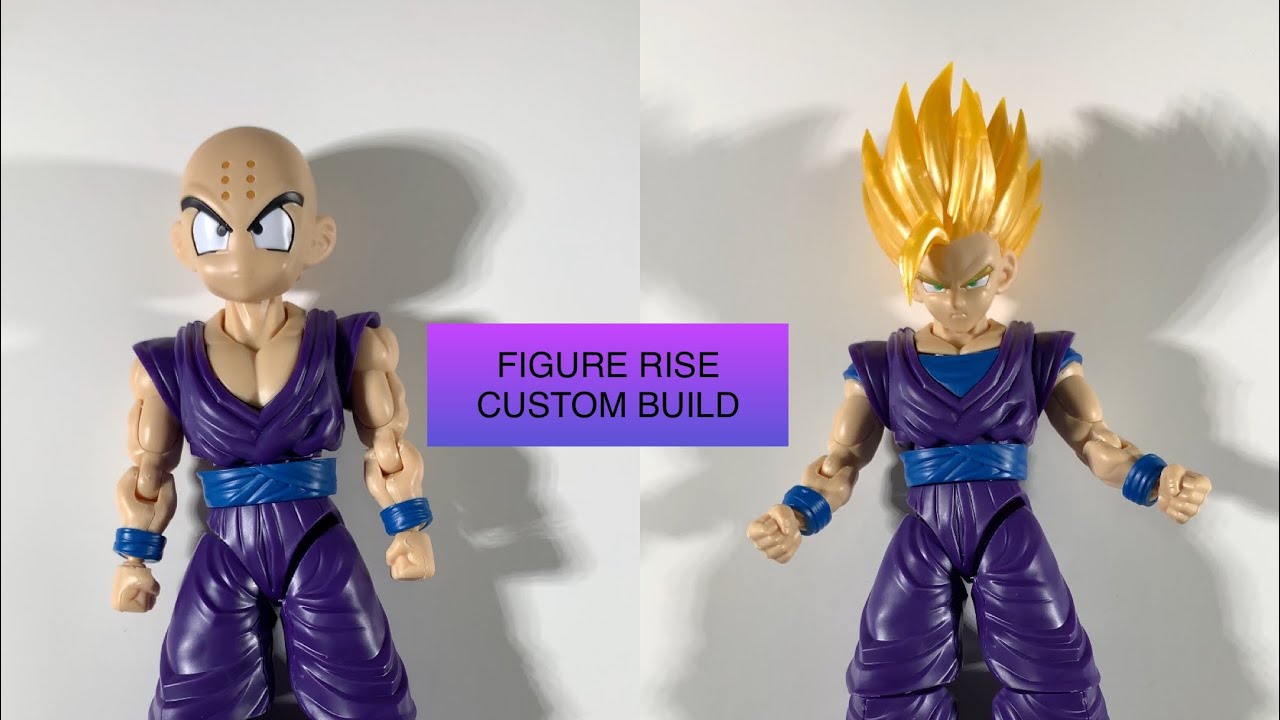 Figure Rise Standard Gohan and Krillin custom build - YouTube