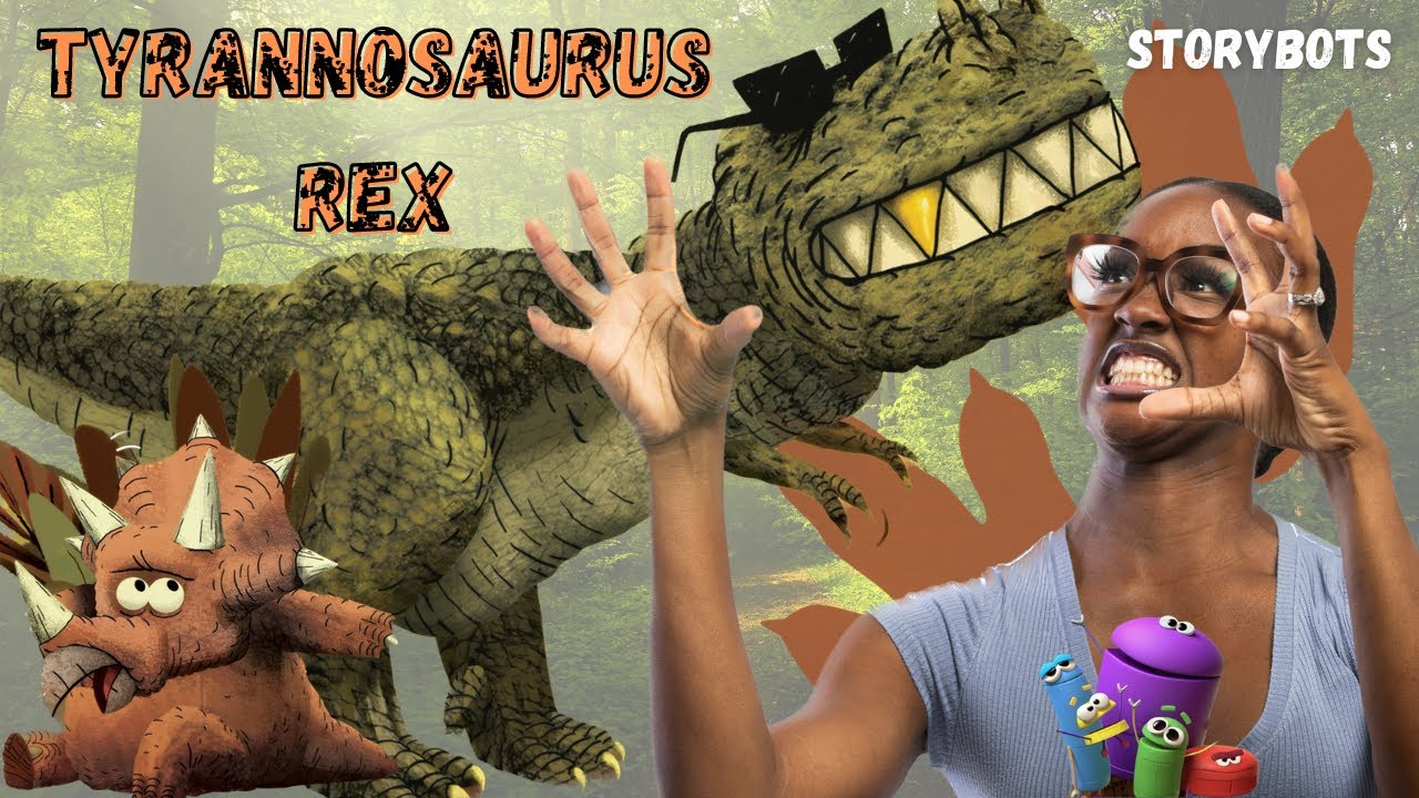 Storybots Tyrannosaurus Rex | Children's Ready To Read Book Read Along ...