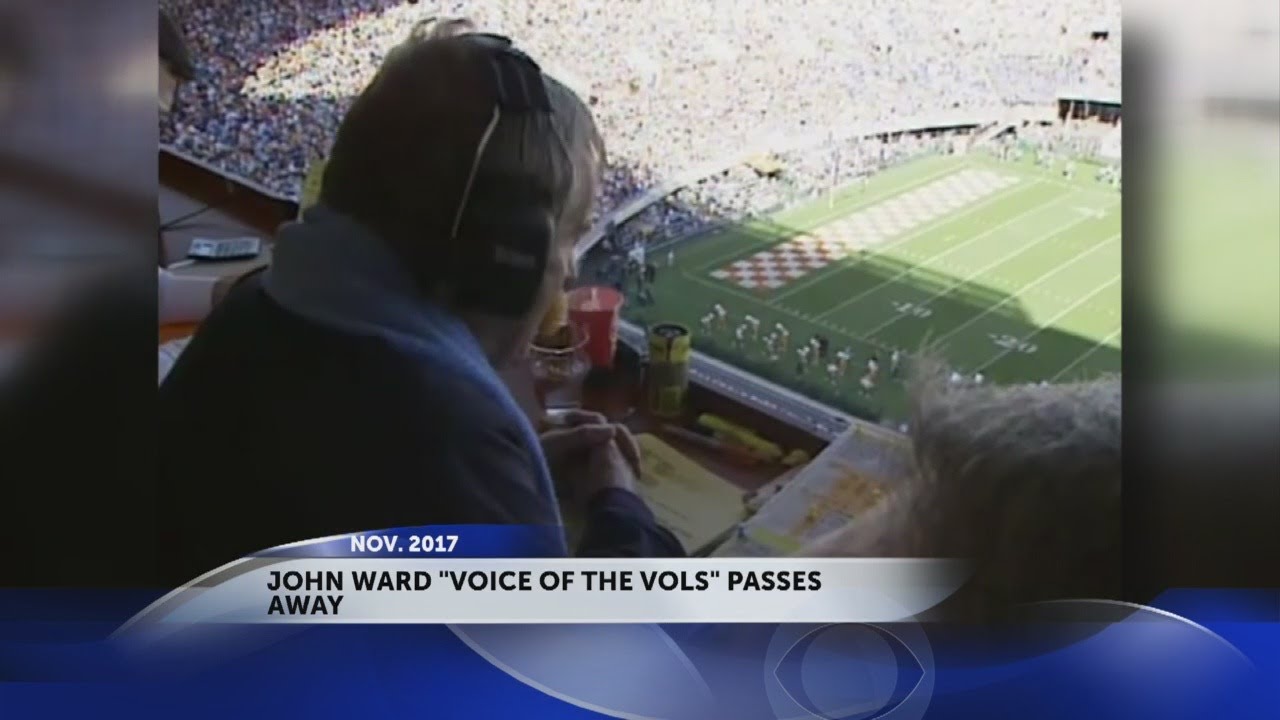 Legendary UT broadcaster and "Voice of the Vols" John Ward has died ...