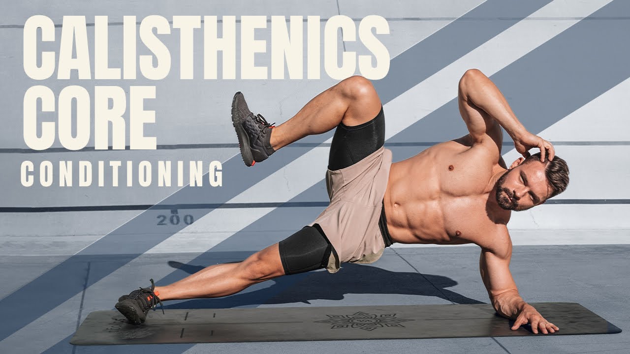 Calisthenics Core Circuit | Stability 6 Pack Abs | 8 min no repeat ...