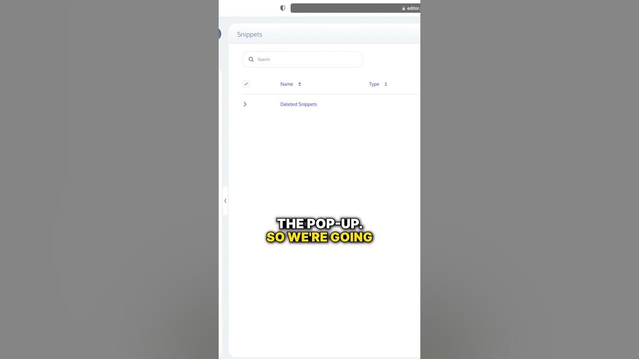Creating Snippets for Popups in Buyist Pro: Quick Tutorial - YouTube