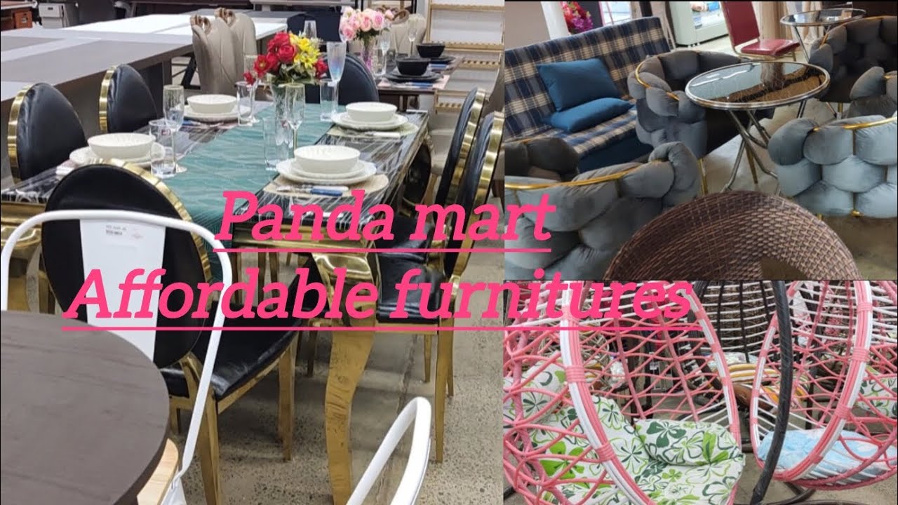 affordable furnitures and their prices at panda mart🔥this was the best ...