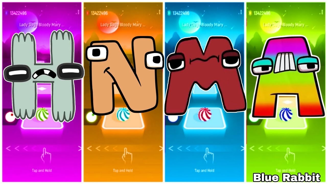 Alphabet Lore - H 🆚 Alphabet Lore - N 🆚 M 🆚 A. 🎶 Who Is Best? 🎵 Tell We ...