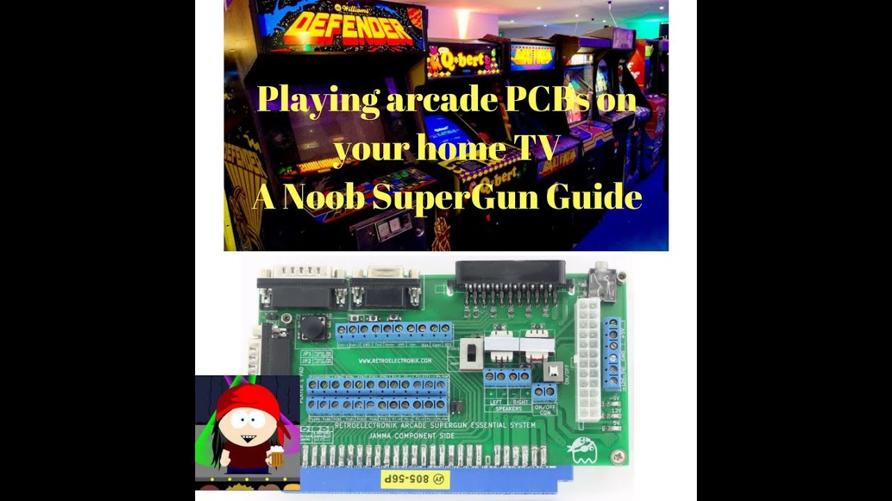 A Noobs guide to arcade supergun - YouTube