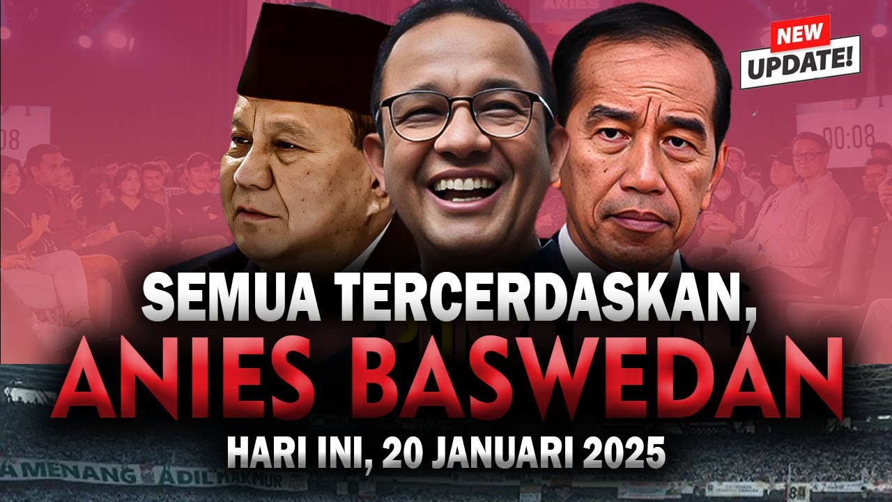 🔴 PRABOWO AKHIRNYA TAU, ANIES MEMANG NEGARAWAN SEJATI YG CERDAS ...