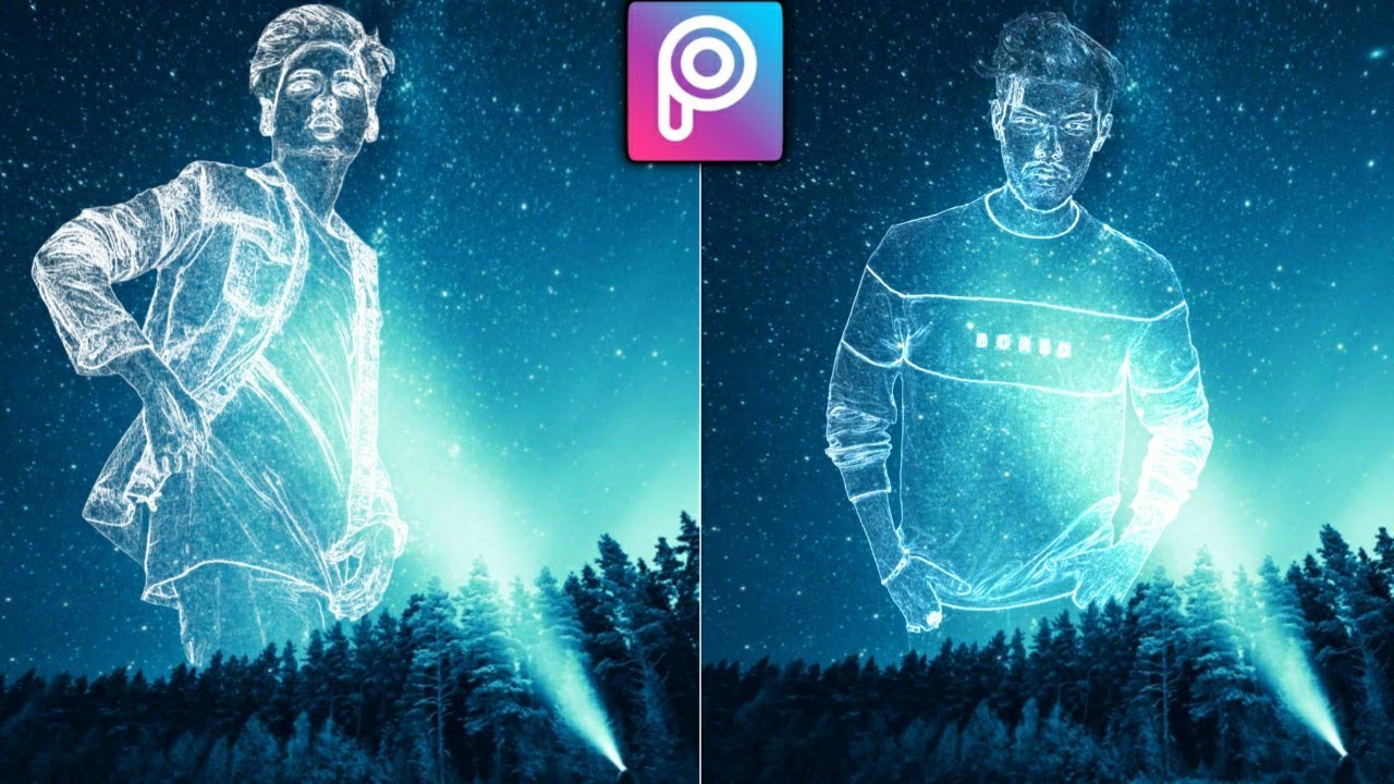 Creative Night Light PicsArt Editing Tutorial | 2020 Latest Photo ...