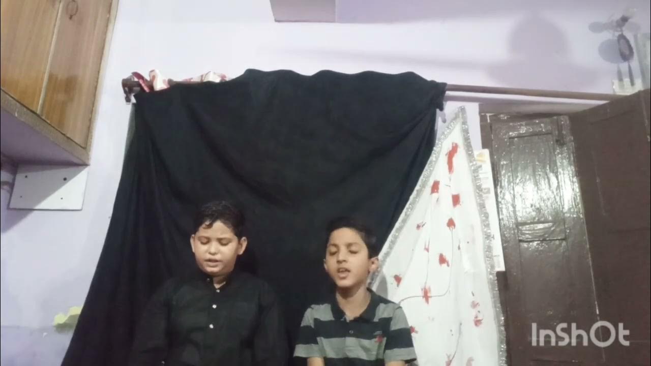 Marsiya - faras se jab ali akbar Mohd Aadil and Mohd Qasim - YouTube