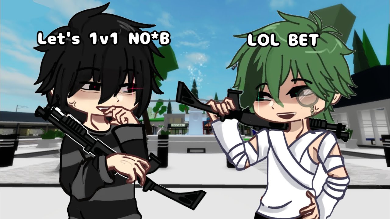 Guns in Brookhaven | ROBLOX | GACHA - YouTube