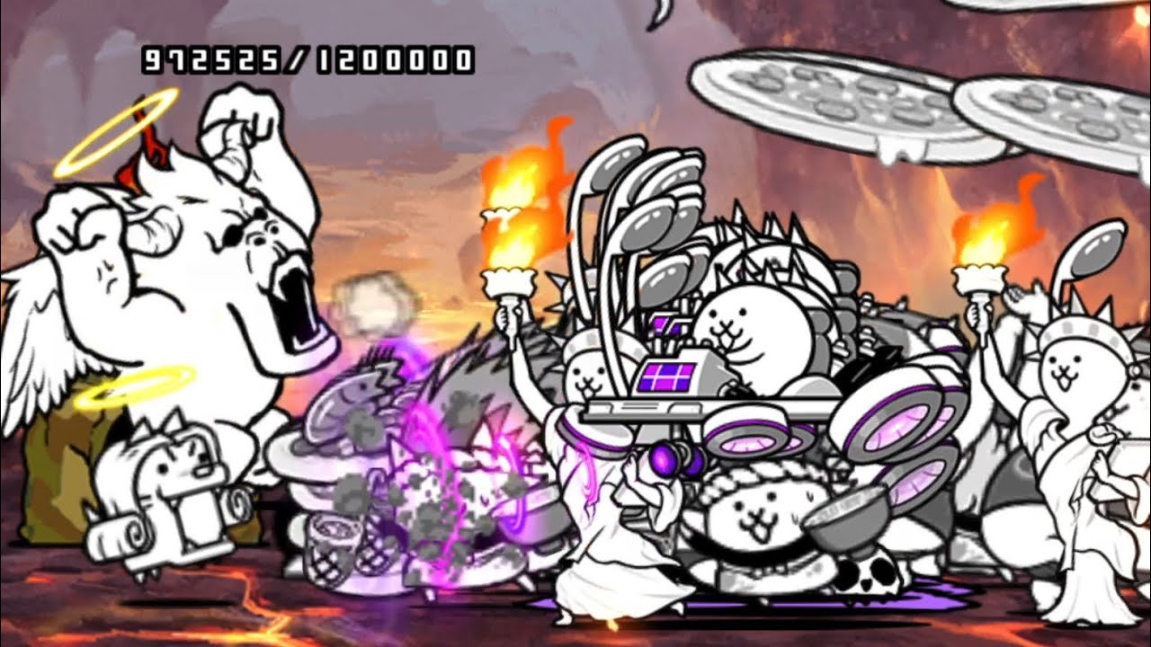 Battle Cats - Jinfore Volcano - Lava Caves Area 10 - YouTube